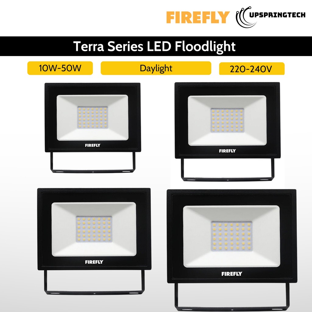 FIREFLY Terra Series LED Floodlight 10W / 20W / 30W / 50W | IP65 ...