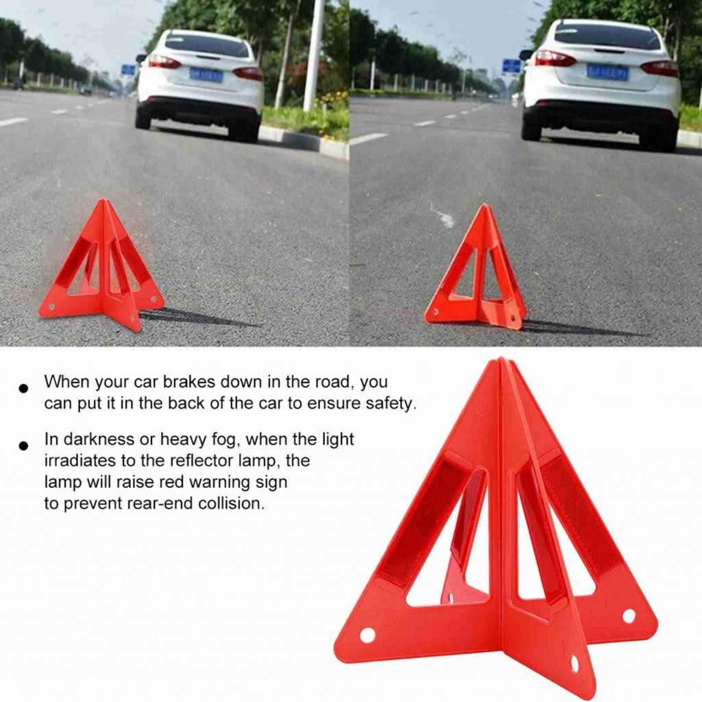 Portable Car Emergency Breakdown Reflective Warning Safety Road Stop ...