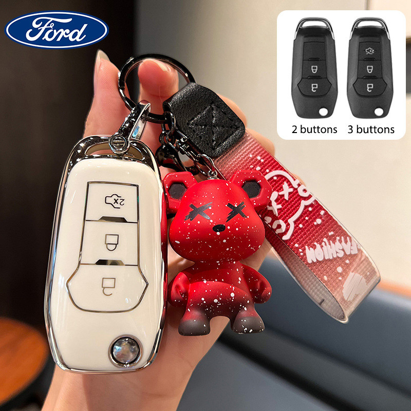 For Ford Car TPU Key Case Ford RANGER Xls 18-23/ranger Wildtrak 14-17 ...