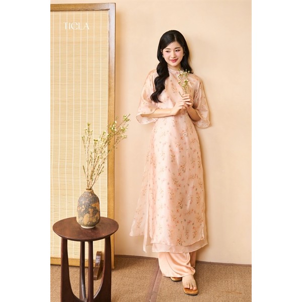 Tiela Tu Nhu Ao Dai (no pants included) | Shopee Philippines