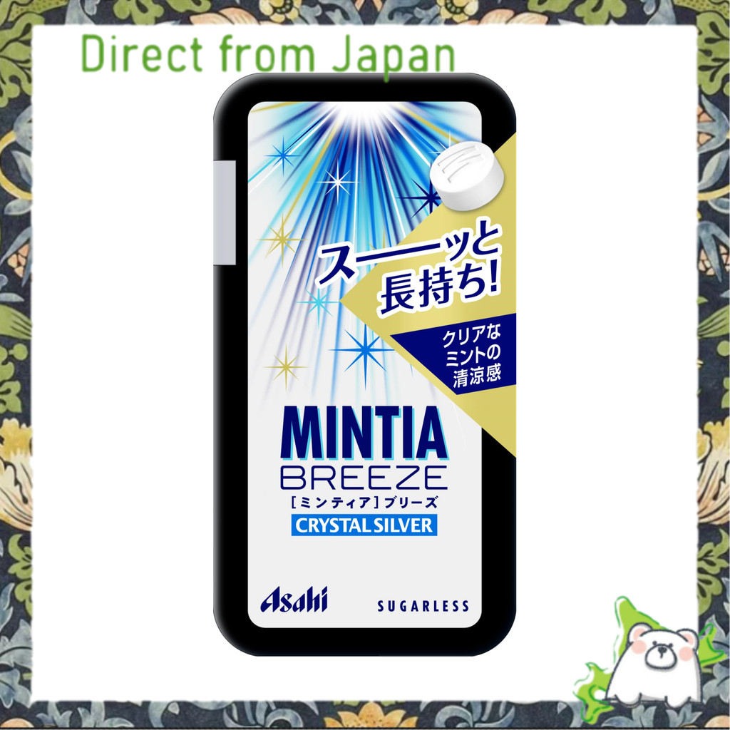 【Direct from Japan】Asahi Group Foods Mintia Breeze Crystal Silver 30 grains x 8 pieces | Shopee ...