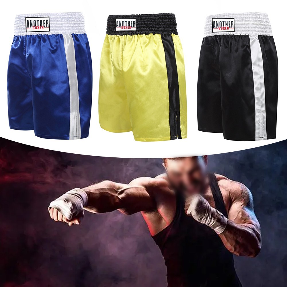 Boxing Shorts Comfortable Materials Durable Fiber Blend Intense ...