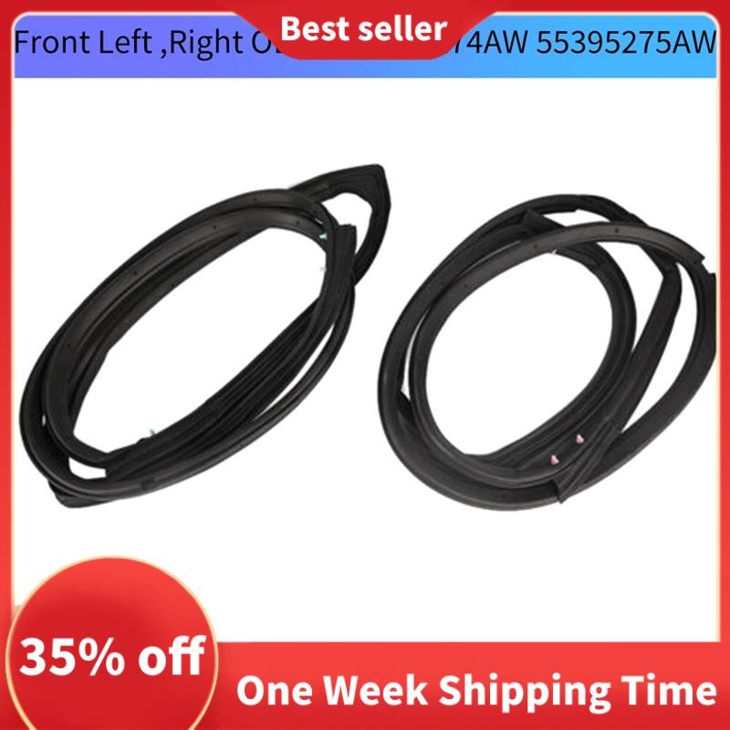 Available Front Door Weatherstrip Seal LH RH Kit for Jeep Wrangler 2007 ...