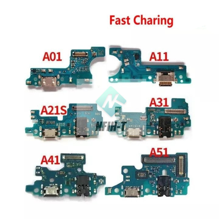 For Samsung A01 A11 A21 A31 A41 A51 A71 USB Charging Port Connector ...