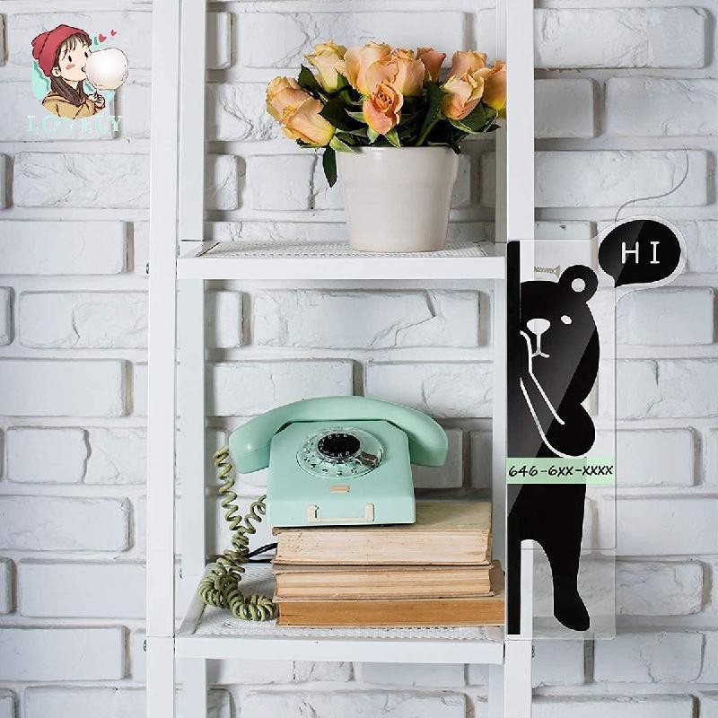 1PC Cartoon Acrylic Message Board Label Sticker PC Screen Computer ...