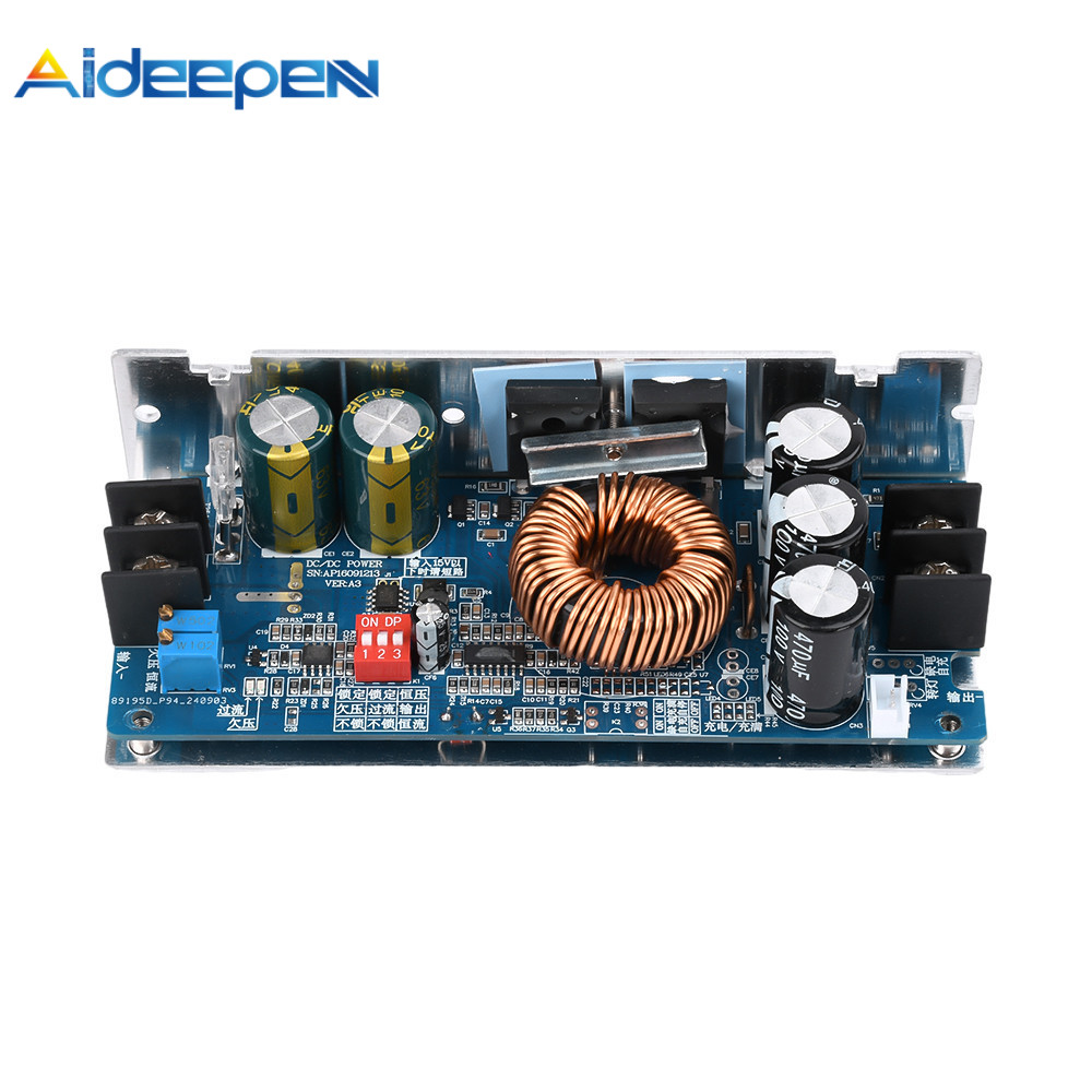 AIDEEPEN DC-DC boost converter module 500W20A with reverse connection ...