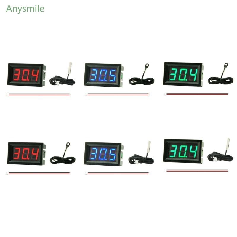 ANYS Digital Display Temperature Sensor Probe Detector Gauge Fish for ...