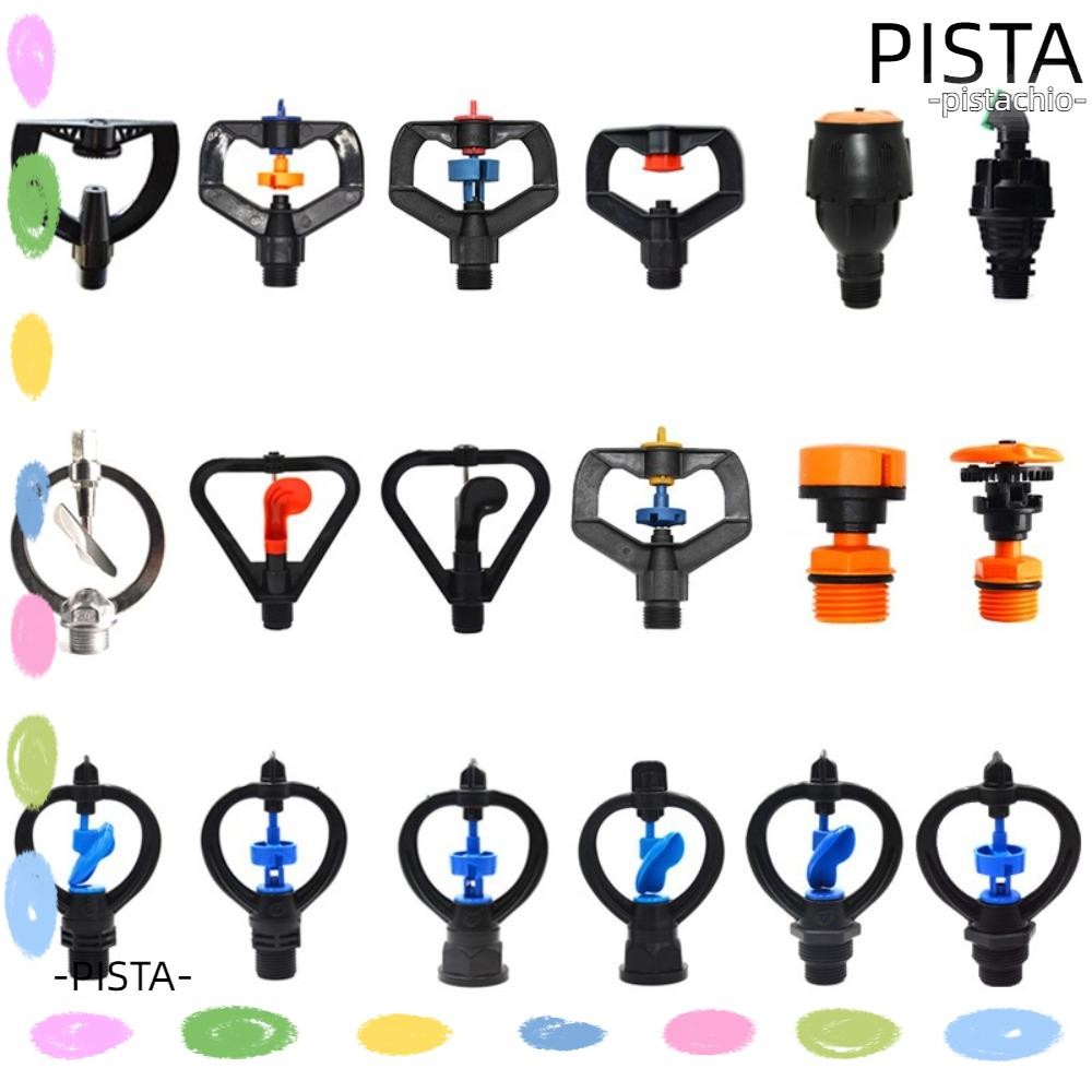 PISTA 10pcs Garden Lawn Rotating Sprinkler, Butterfly Shaped 1/2" 3/4 ...