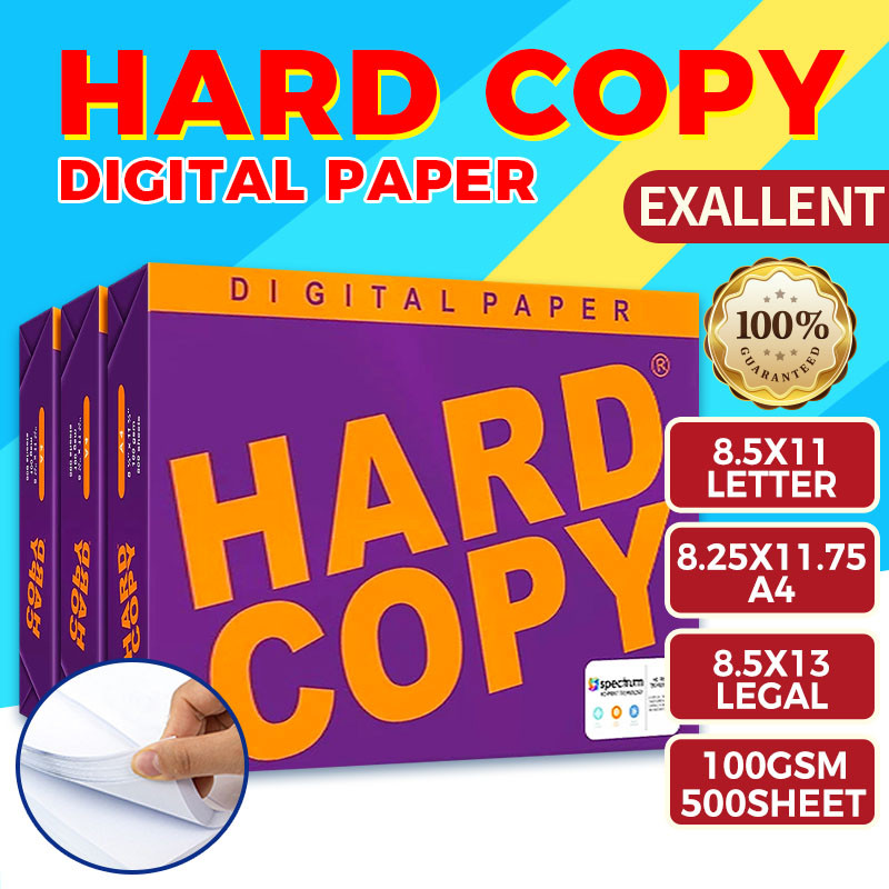 Hard Copy Bond Paper Short / A4 / Long 100Gsm Sub.28 Ultrathick Surper ...