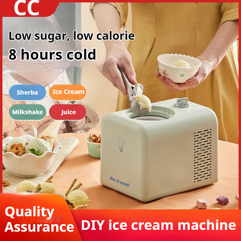 Fully Automatic Ice Cream Maker Machine Commercial Pre-cooling Free ...
