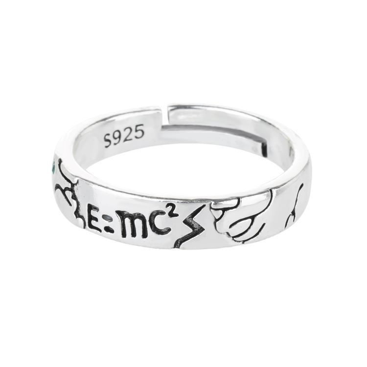 Stone Era COS Ring Two-Dimensional Animation Merchandise 925 Silver ...