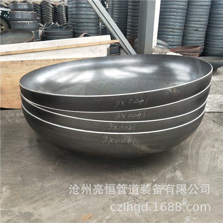 Carbon Steel Large Diameter Welded Oval Head Tank Head Pipe Cap ...