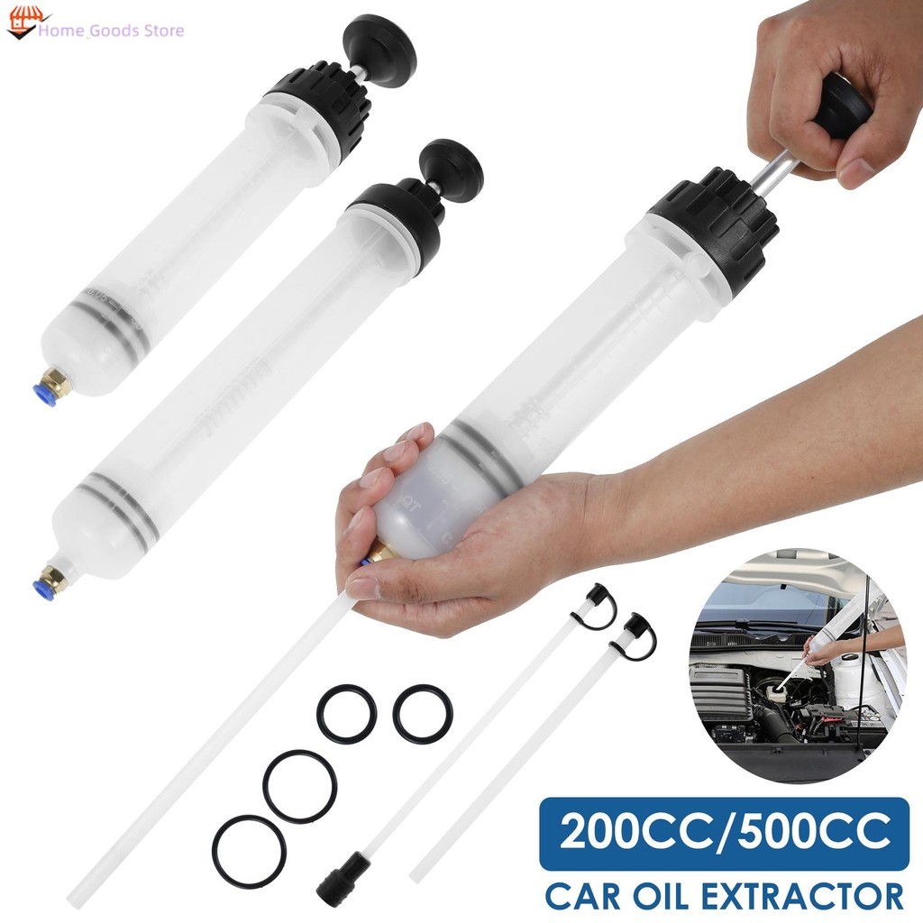 Fluid Extractor 200cc/500cc Portable Fluid Syringe Pump with 2 Syringe ...