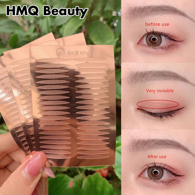 Double Eyelid Stickers Invisible Natural Big Eye Beauty Stickers ...
