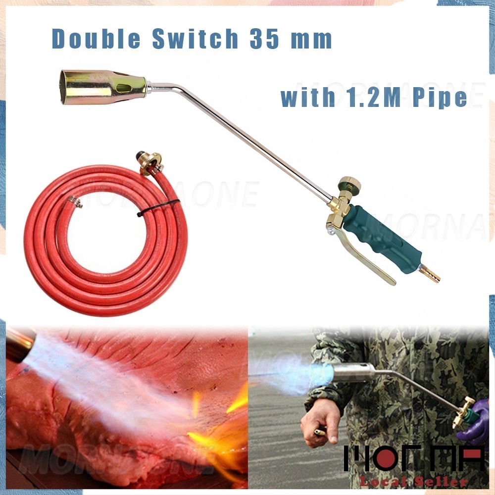 #35 Liquefied Welding Gas Torch Fire Gun w/ 1.2M Pipe Welding Gas Torch ...