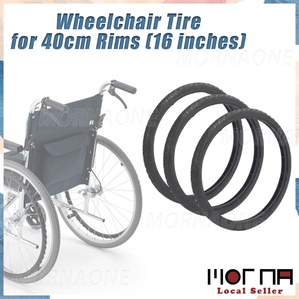 Wheelchair Tire 16 Inches Suitable for Wheelchair Rims with an Outer ...
