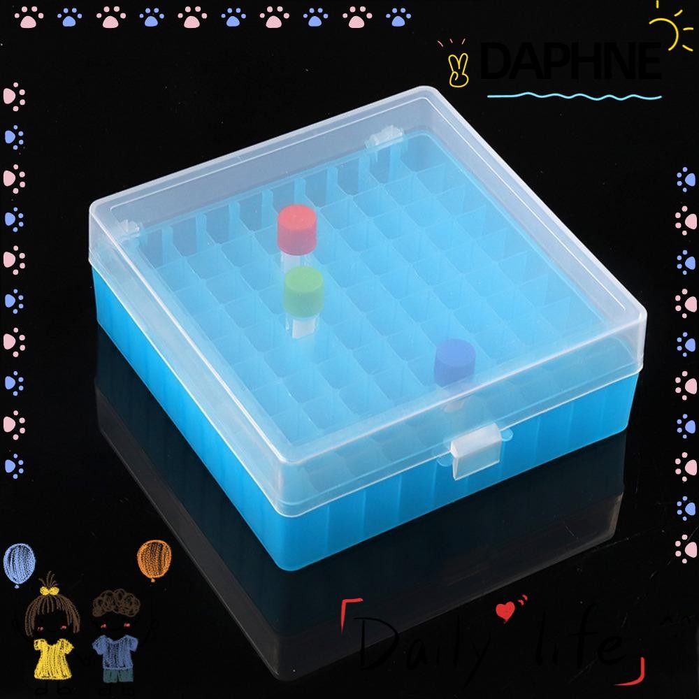 DAPHNE 100 Well Microtube Storage Box, 100 Well for 1.8ml/2ml ...