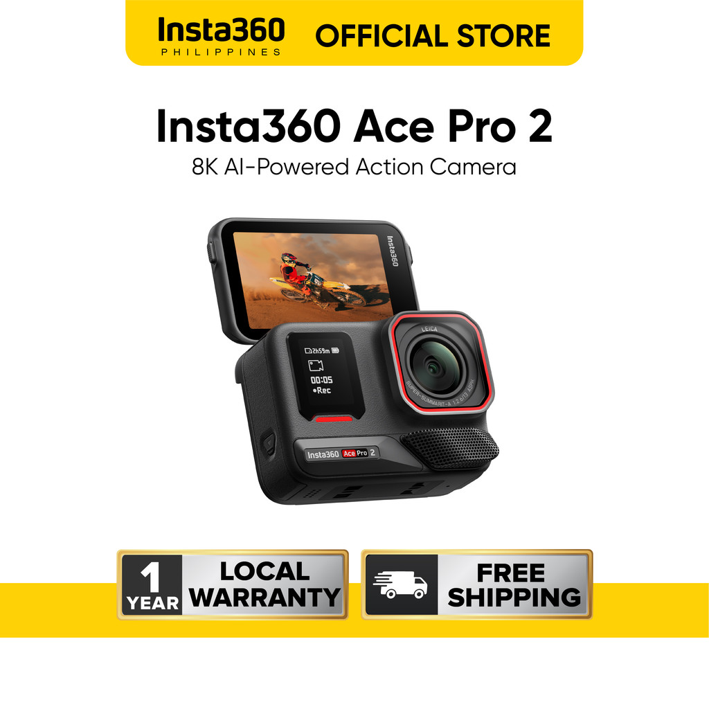 Insta360 Ace Pro 2 8K AI-Powered Action Camera with Unbeatable Low ...