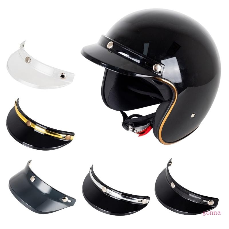 gonna Open Face Motorbike Helmet Flip Up Wind Shield Helmet 3 Snap ...
