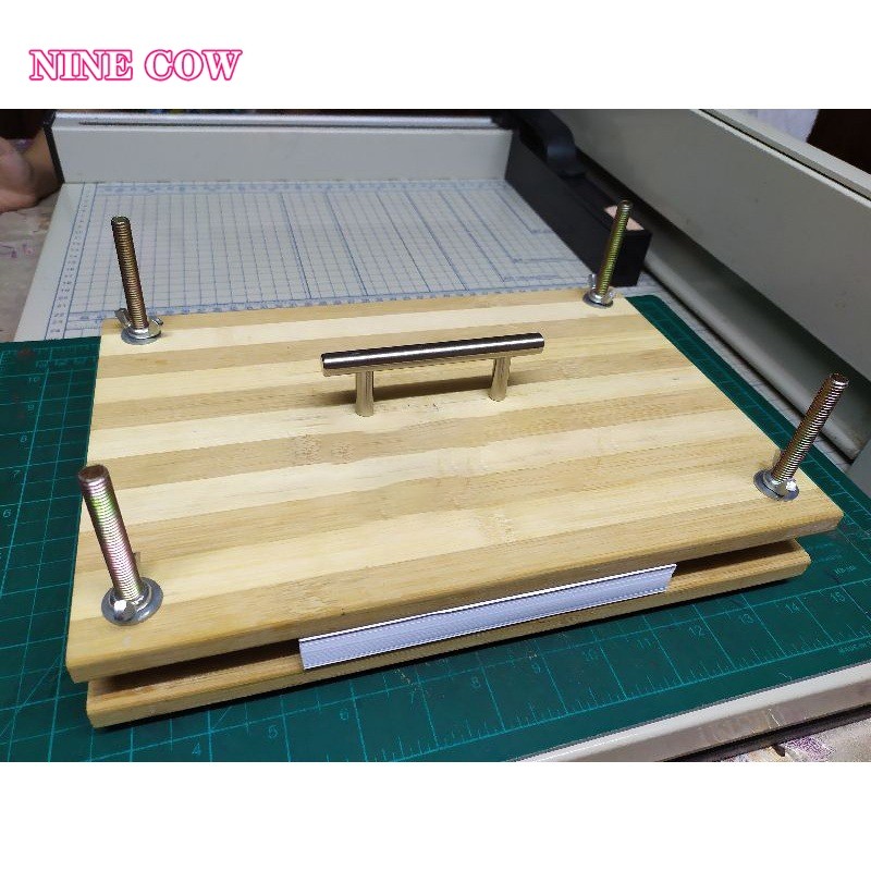 Book Press / Pad Press with padding glue for notepad, receipt, pad ...