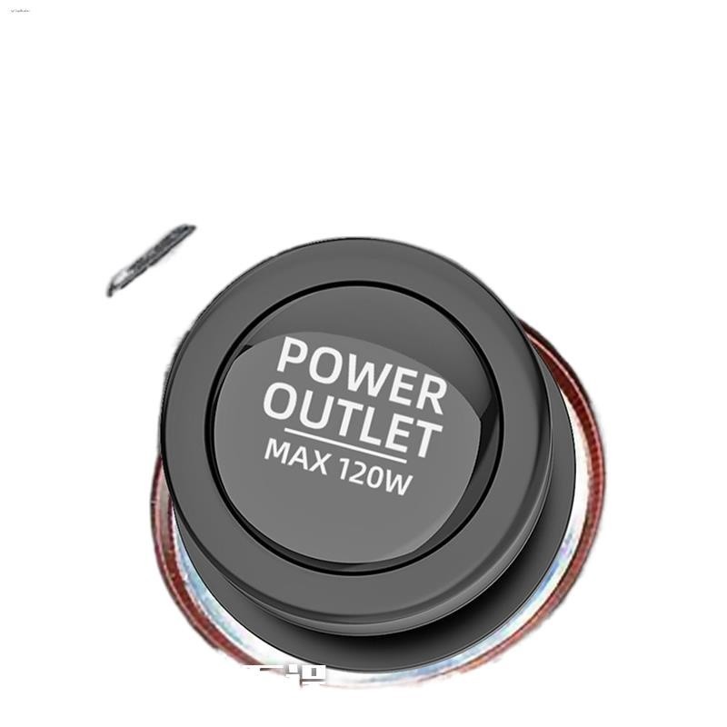 COD☆Car universal cigarette lighter plug port car charging dust plug ...