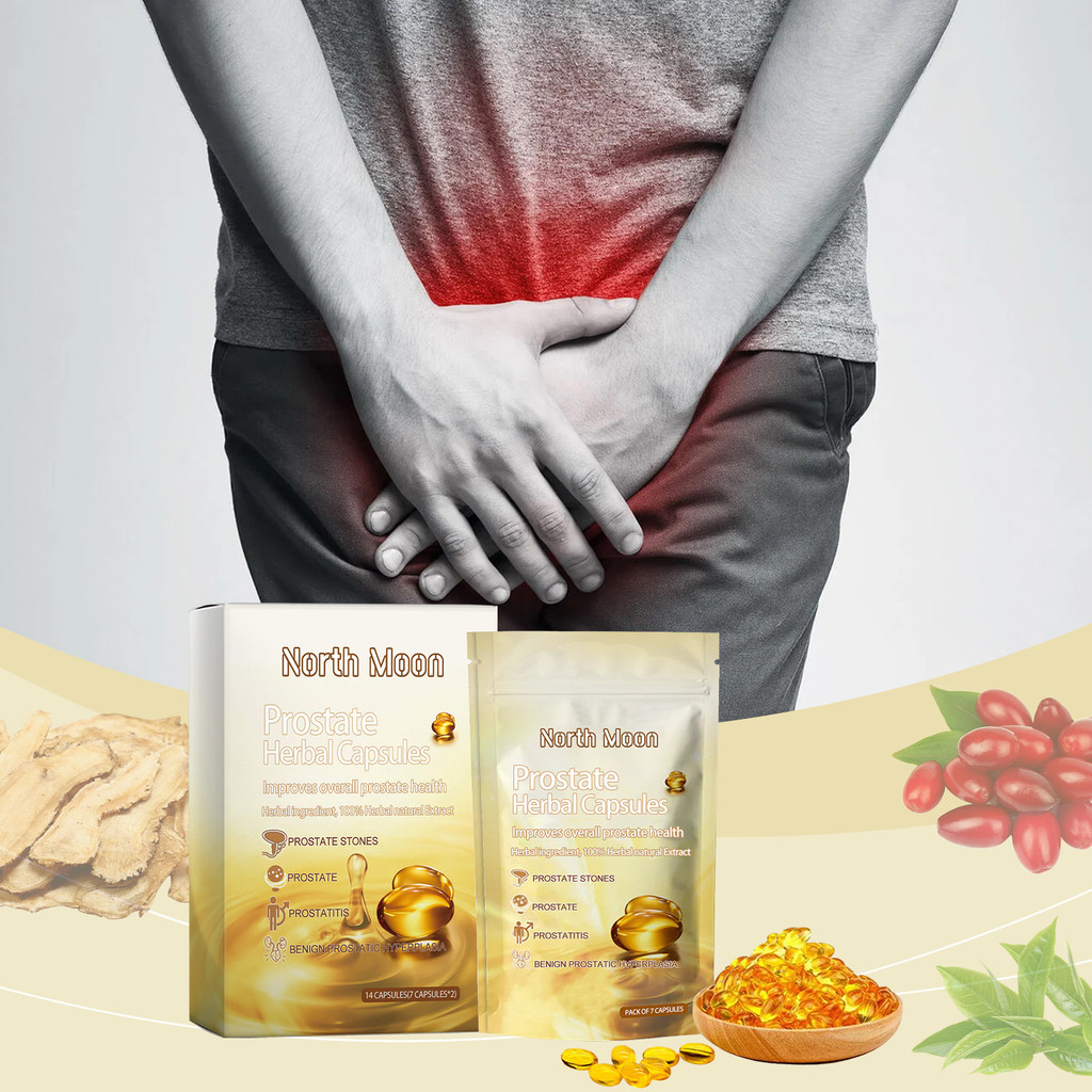 North Moon Men's Care Capsules Male Forefront Herbal Care Mild Formula ...