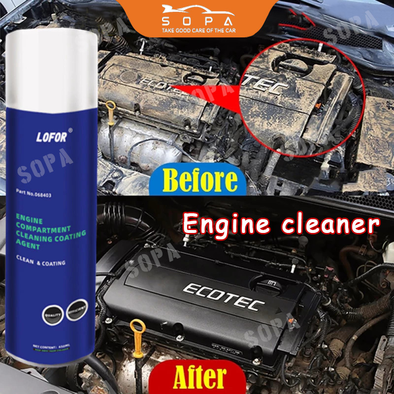 Engine Cleaner Spray 650ML Quick Degreaser Interior Cleaner Foam ...