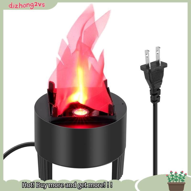 [dizhong2vs]LED Fire Flame Effect Light Artificial Electric Flicker ...