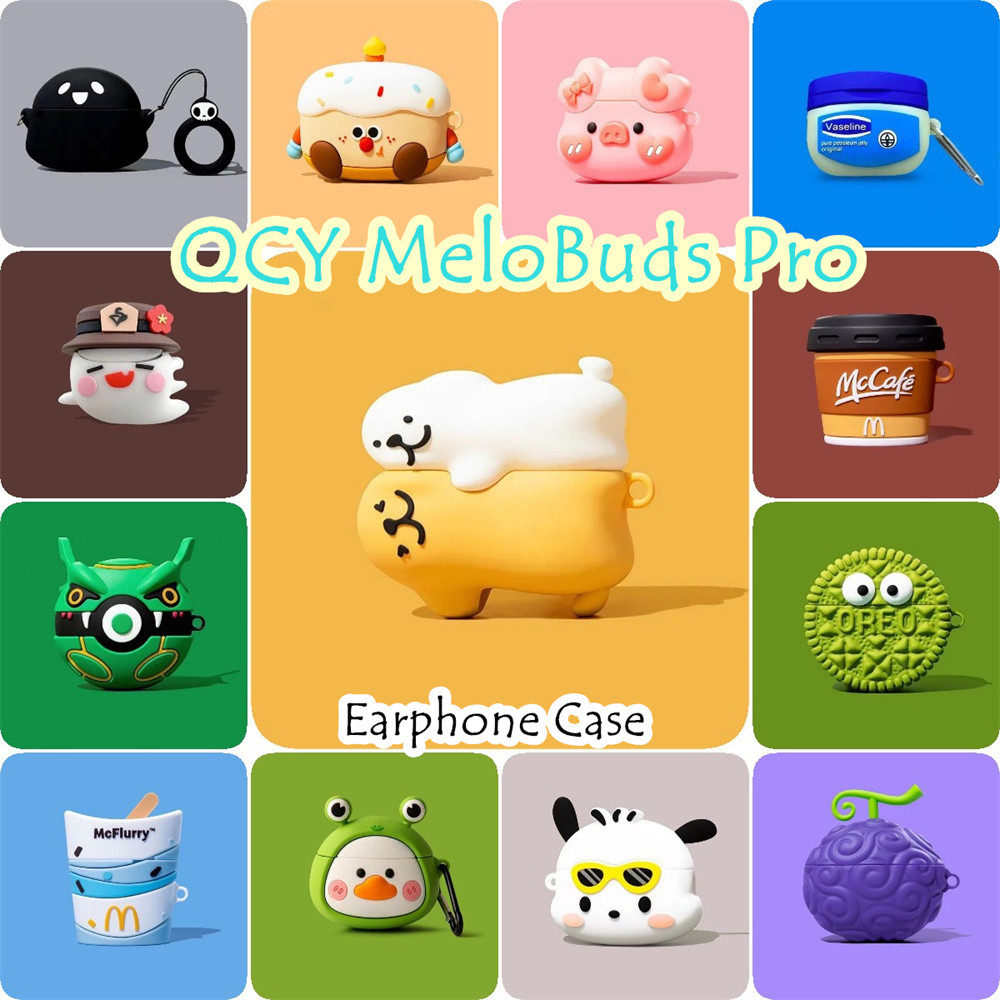 READY STOCK!For QCY MeloBuds Pro Case Creative Cartoon Soft Silicone ...