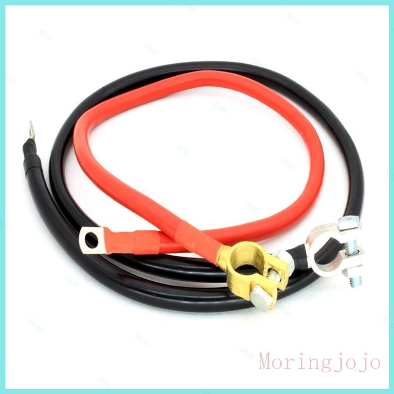 JoJo 2Pcs 12V Brass Cables Heavy Duty Wire Terminals 50cm for Auto ...