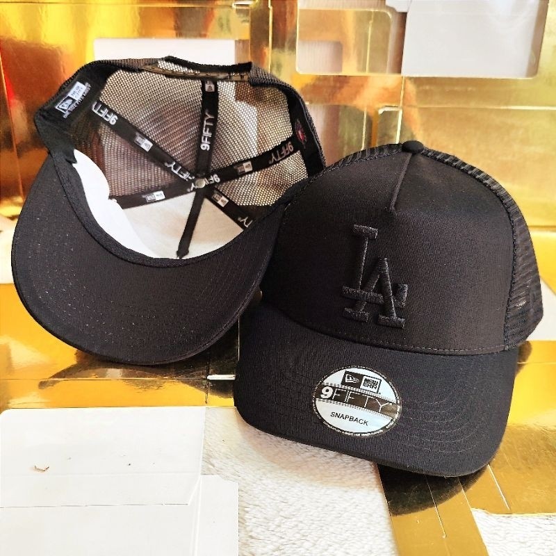 Top Grade New Era trucker Los Angeles Dodgers A-frame curve/snapback ...