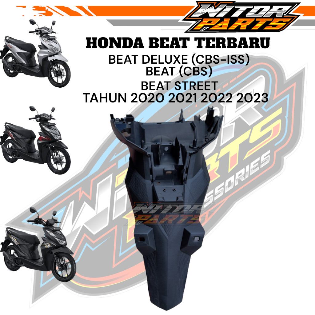 Rear Fender Fender Beat New Led Cbs Iss Deluxe Street 2020 2021 2022 ...