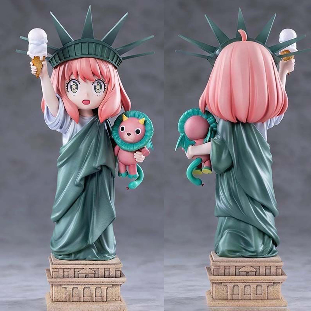 Anime SPY FAMILY Figure Anya Forger Action Figure Cosplay Statue of ...