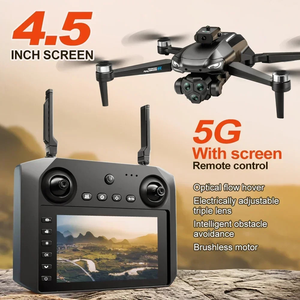 with Screen Remote Control 】New M33 RC Drone 4K Professinal With Wide ...