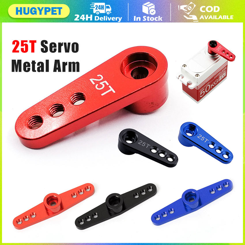 25T M3 Metal Steering RC Servo Arm Extension Horn Single/Dual Arm for 1 ...