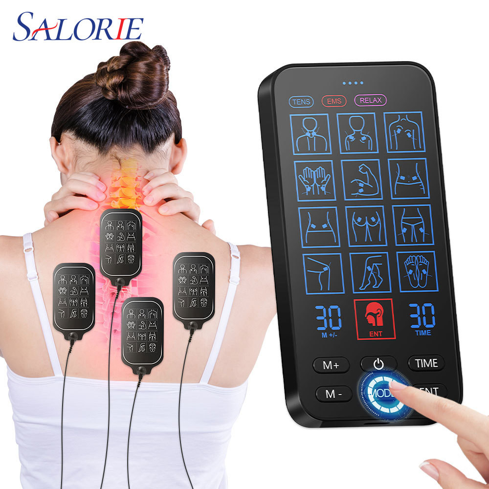 Multifunction Electric EMS Tens Machine Pulse Body Massage Low ...