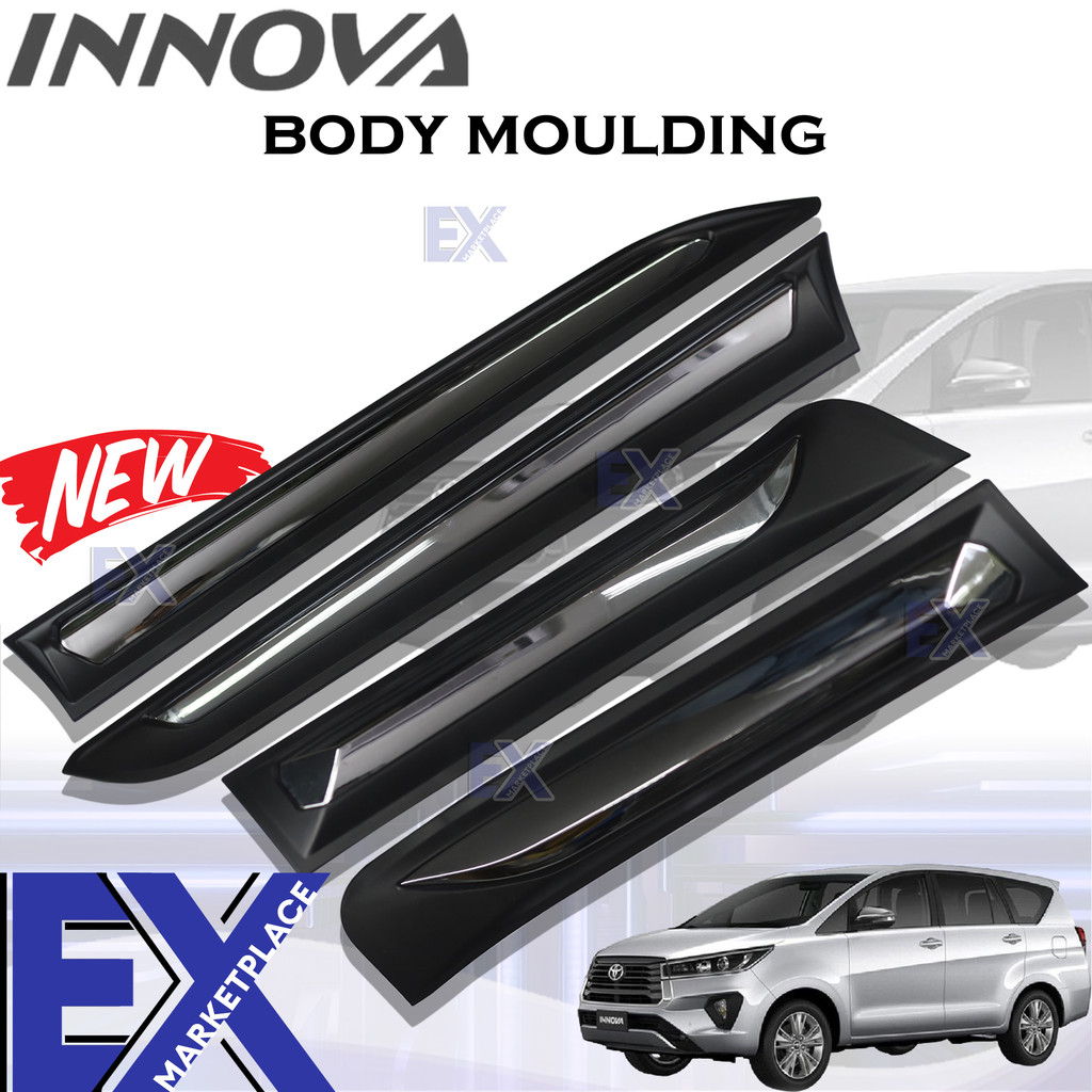 Toyota Innova 2023-2024 Side Body Moulding DUAL TONE Thailand high ...