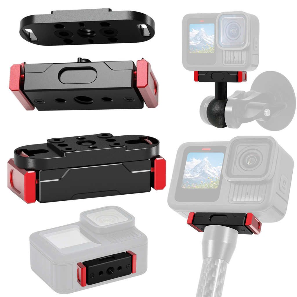 Aluminum Alloy N52 Strong Magnetic Suction Quick Release Board Adapter ...