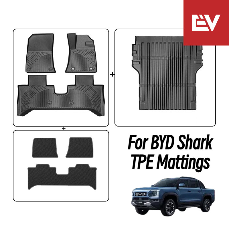 For BYD Shark 2025 TPE Trunk Tray Floor Mat | Shopee Philippines