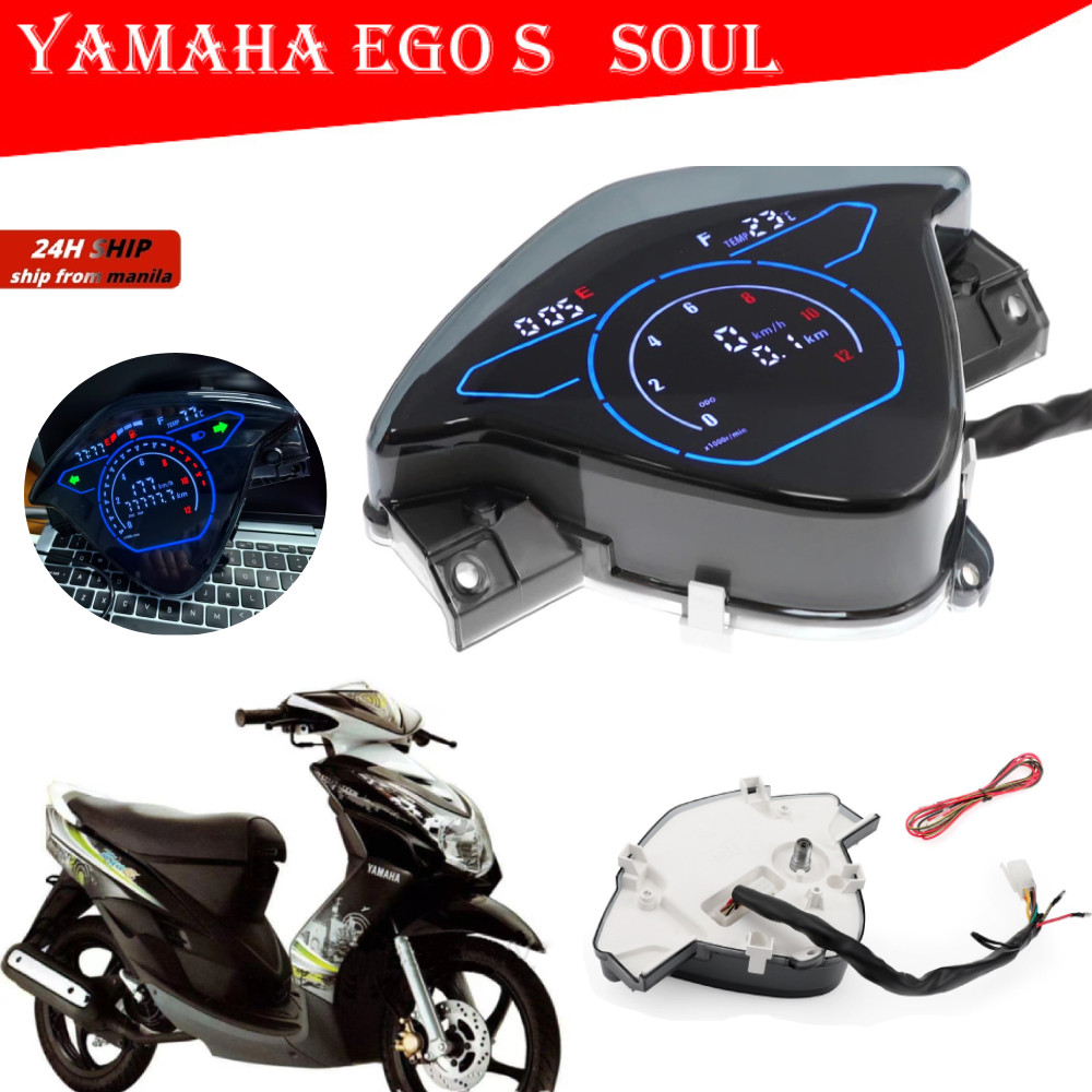 YAMAHA Mio Soul / EGO-S Digital Speedometer LED Meter Odometer Gauge ...