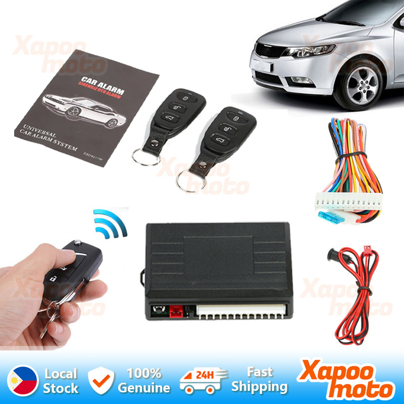 Car Universal Remote Central Door Lock Keyless Entry System with Door ...