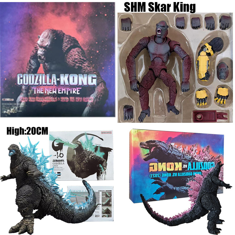 SHM Skar King 2024 Godzilla Minus One 2023 Articulado Figurine Godzilla Vs Kong The New Empire ...