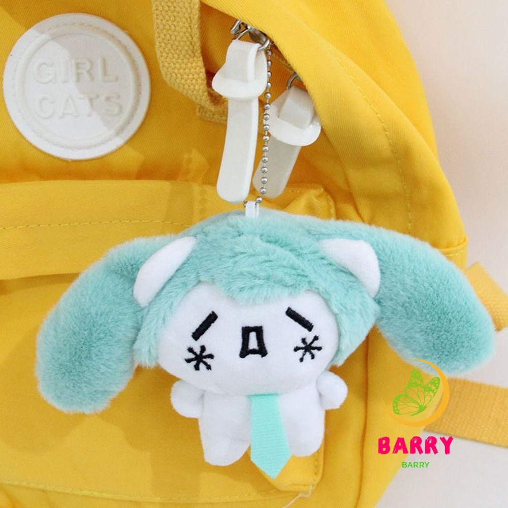 BARRY Snow Miku Plush Keychain, Fluffy Soft Bandai Hatsune Miku Doll ...