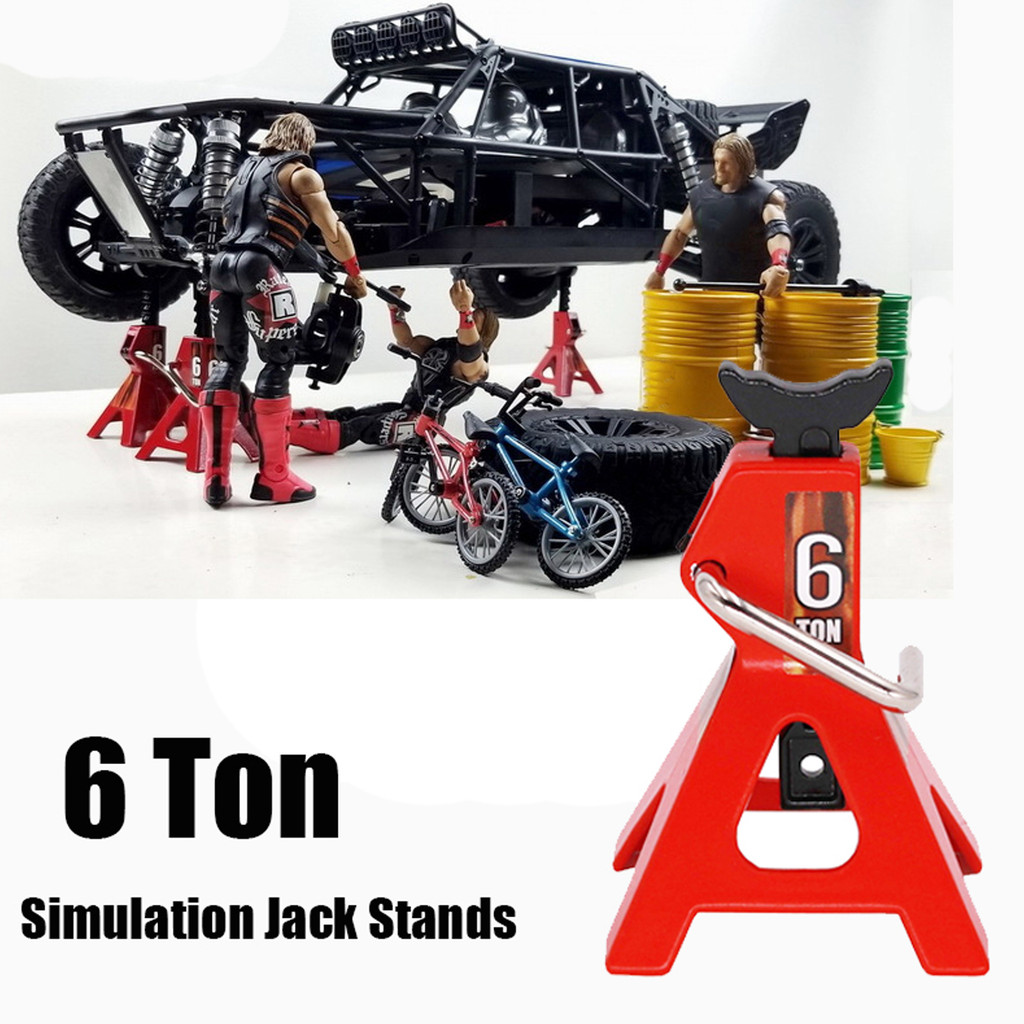 Local Shipment+COD 1pc 6 Ton Floor Simulation Jack Stands Lift Pair ...