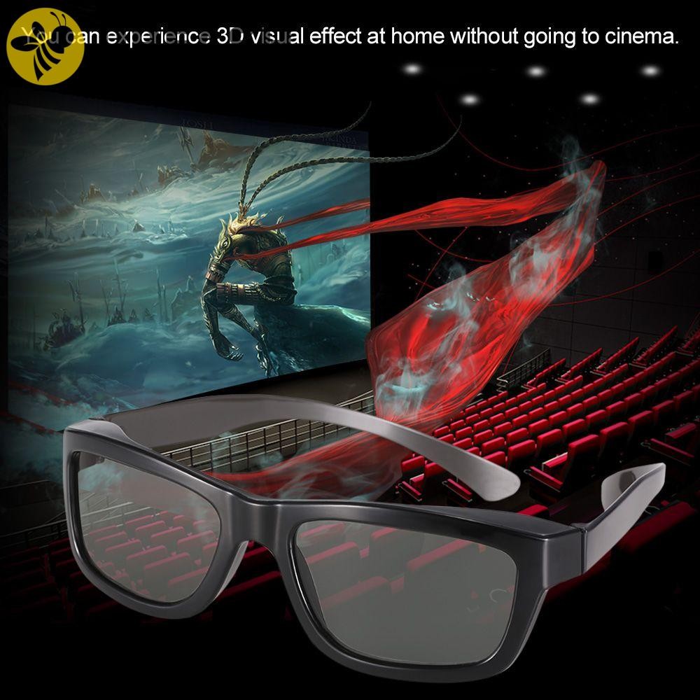 PBFASH 3D Glasses Unisex Polarized Home Theater Projector Cinema 3D ...
