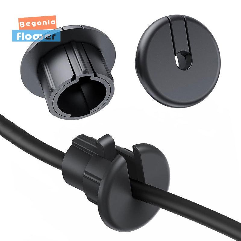 Begonia Flower 1 Inch Wall Hole Cable Feed Through Bushings For ...