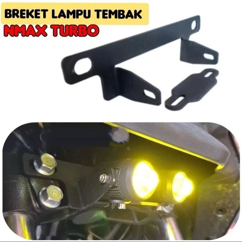 D2 Laser Shooting Lamp Mount Breket Nmax Turbo, Neo Techmax, Nmax Old ...