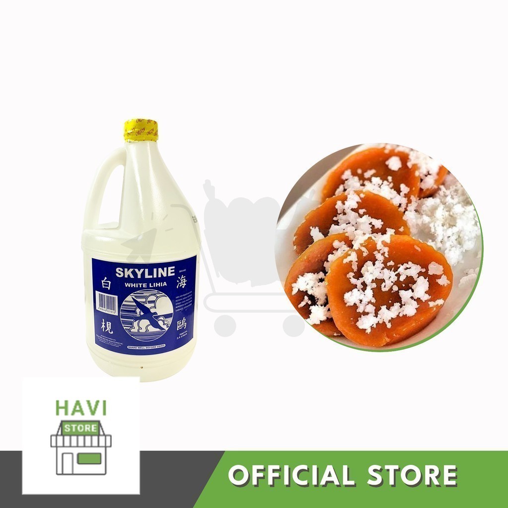 HAVI STORE Skyline White Lihia (Lye Water) 1Gallon (For Puto, Kutsinta ...