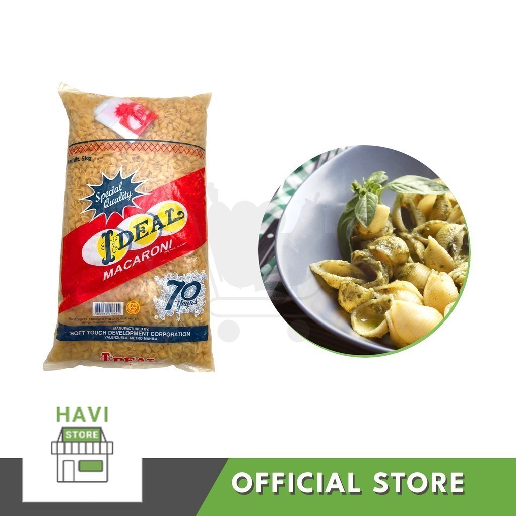 HAVI STORE Ideal Shell Big Macaroni 5kg | Shopee Philippines