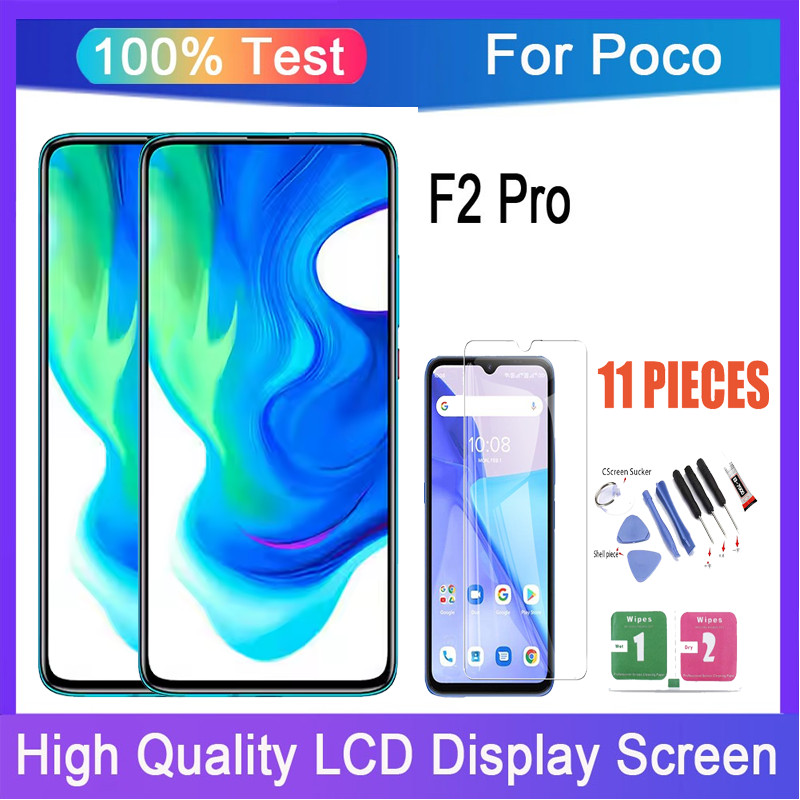 Original AMOLED Poco F2 Pro LCD Display Touch Screen With Frame ...